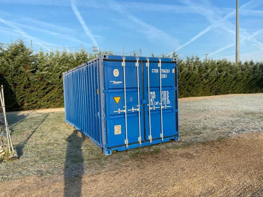 Containers maritimes 20 pieds de stockage - VendezVosMateriaux