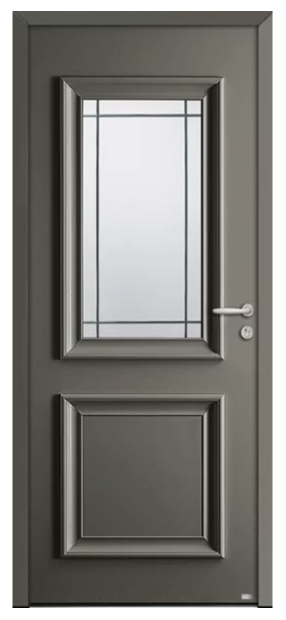 Porte d’Entrée Bel’M Aluminium ISAAC - VendezVosMateriaux